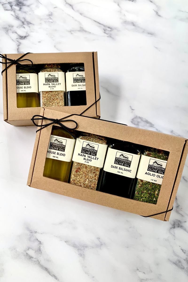 Stonehouse California Olive Oil Bread Dipper Delight Sampler Sets ...